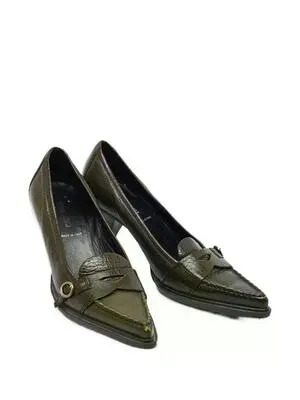 Miu Miu Pointed-toe Loafer Pumps