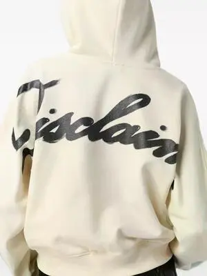 DISCLAIMER Logo-print Drawstring Hoodie