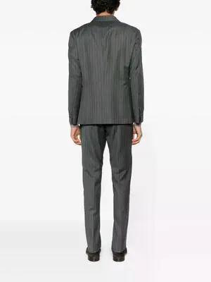 EPOCA Pinstripe-pattern Double-breasted Suit
