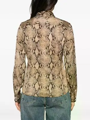 ROBERT FRIEDMAN Agata Animal-print Shirt