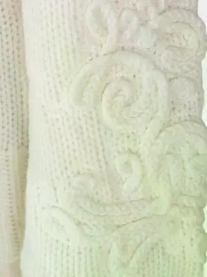 ERMANNO FIRENZE Embroidered Raglan-sleeve Sweater