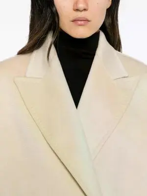 Max Mara Double-breasted Peaked-lapel Coat