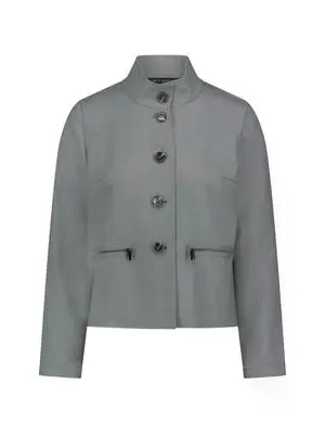 BETTY BARCLAY High-neck Marl-effect Jacket