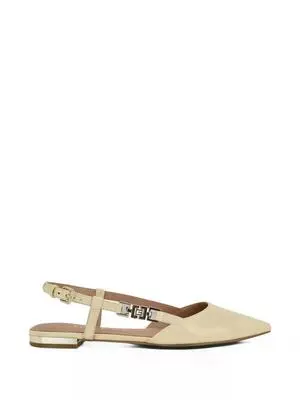 Guess Patent-finish Franie Ballet Flats - Neutrals