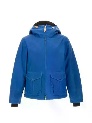 MANIFATTURA CECCARELLI Waxed Cotton Jacket - Blue