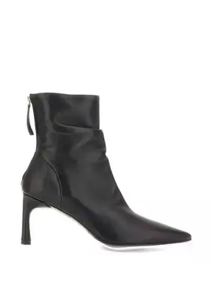 HALMANERA Jera26 Draped Ankle Boots - Black