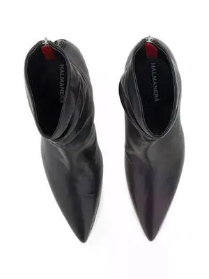 HALMANERA Jera26 Draped Ankle Boots
