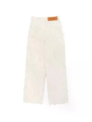 Séfr Loose Cut Distressed-finish Jeans