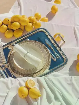 Christofle Malmaison Handled Tray