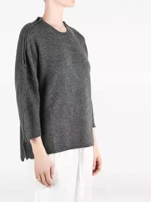 Comme Des Garçons Asymmetric-hem Sweater