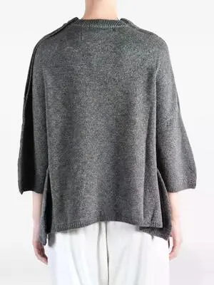 Comme Des Garçons Asymmetric-hem Sweater
