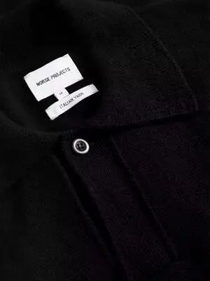 Norse Projects Knitted Long-sleeve Polo Shirt