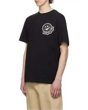 Moncler Logo Printed Crewneck T-shirt