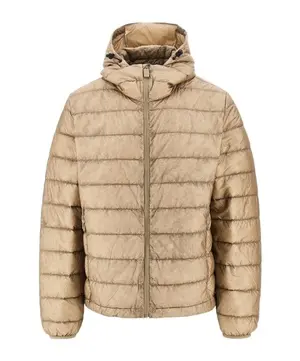 Aspesi Nelson Quilted Hooded Jacket - Nude