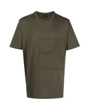 DIESEL® Copyright Patchwork Logo T-shirt