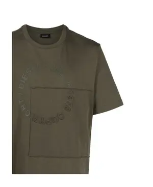 DIESEL® Copyright Patchwork Logo T-shirt