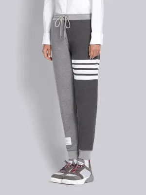 Thom Browne Fun-mix Classic Loopback 4-bar Track Pants