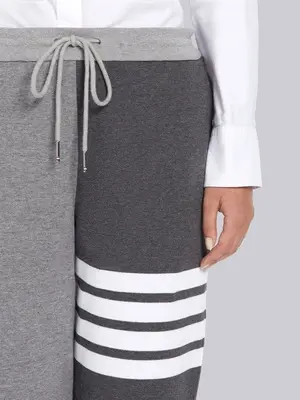 Thom Browne Fun-mix Classic Loopback 4-bar Track Pants