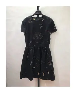 Valentino Garavani Short Sleeve Dress