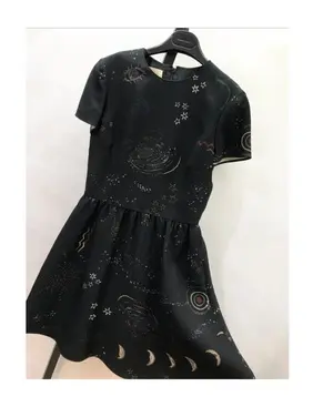 Valentino Garavani Short Sleeve Dress