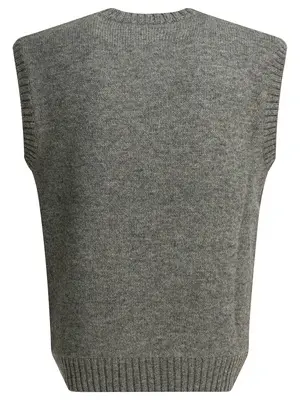Kapital Peckish Totele Pole Sleeveless Knit Sweater