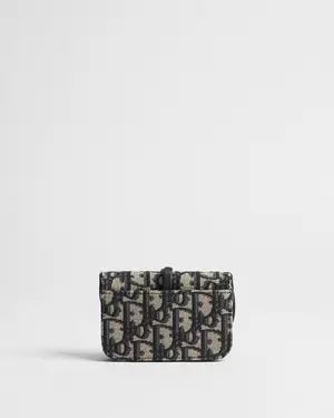 Dior Saddle Bloom Card Holder