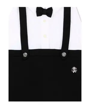 Roberto Cavalli Bow Tie Collared Onesie