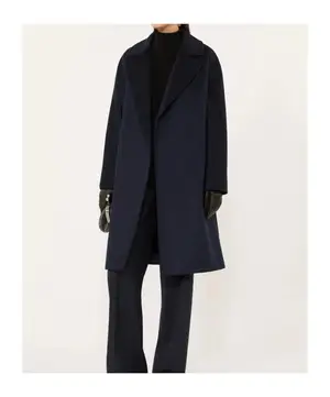 Max Mara Pedale Belted Wrap Coat