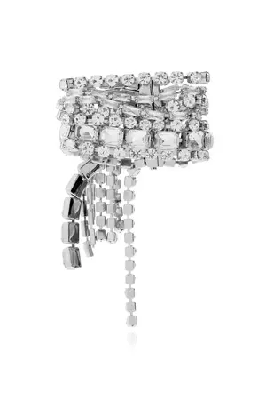 JIMMY CHOO Embellished Tassel Bracelet - Silver