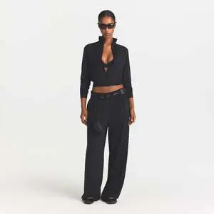 SKIMS Dri Fit™ Track Jacket | Black | | Nike Airy