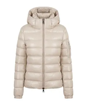 Herno Hooded Short Down Jacket - Nude