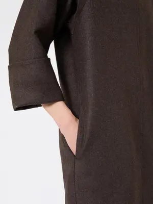 Max Mara Wool Flannel Short Dress