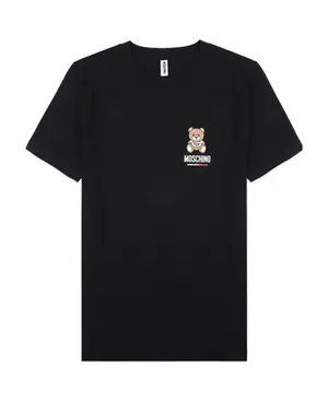 Moschino Cotton Letter Logot-shirt