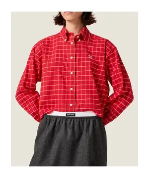 Miu Miu Flannel Shirt