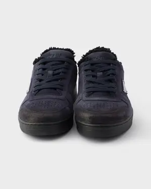 Prada Downtown Suede Sneakers