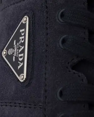 Prada Downtown Suede Sneakers
