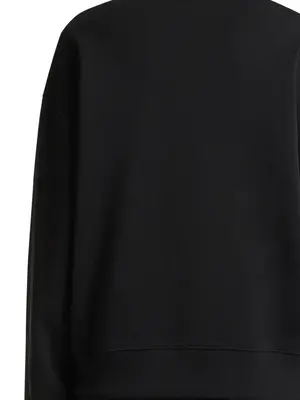 COURREGES Zipped Logo-patch Sweatshirt