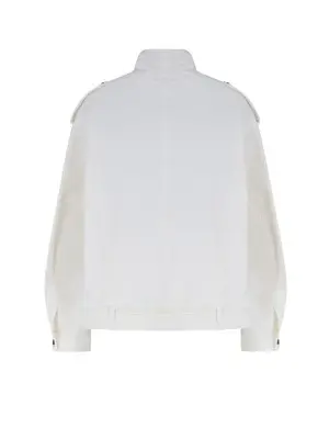 TONYWACK Belted Pocket Detail Jacket - Off-white