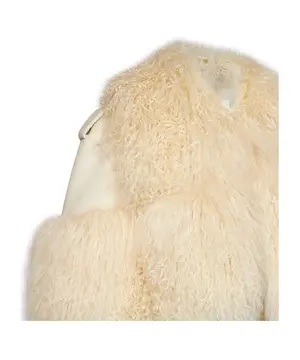 Giuseppe Di Morabito Cropped Fur-trim Jacket