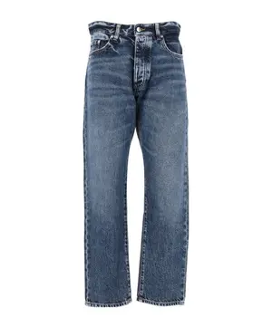 ICON DENIM LOS ANGELES Josh Low-rise Carrot Jeans - Blue