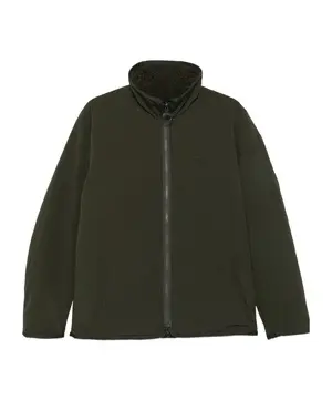 Barbour Reversible Fleece Zip-up Jacket - Sage