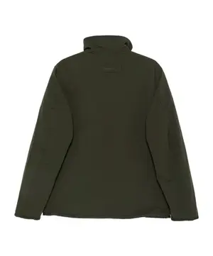 Barbour Reversible Fleece Zip-up Jacket - Sage