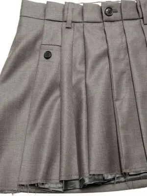 Acne Studios Pleated Mini Skirt