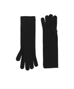 Max Mara Cashmere Gloves - Black