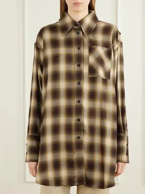 Co Checked Shirt