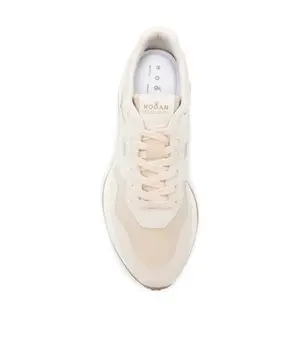 Hogan H641 Logo-patch Sneakers - White