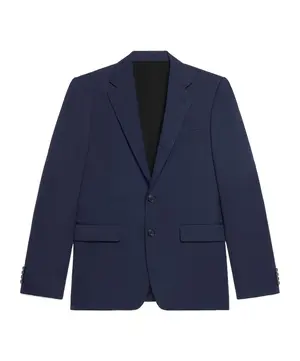 Celine Classic Jacket In Wool Gabardine