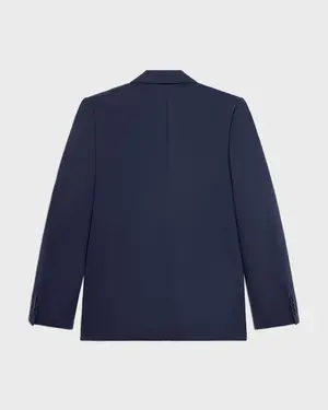 Celine Classic Jacket In Wool Gabardine