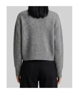 Loulou De Saison Long-sleeved Button-up Knit Top