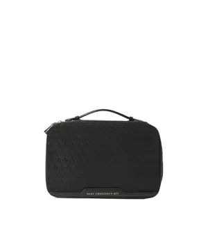 ANYA HINDMARCH Leather-trimmed Shell Pouch